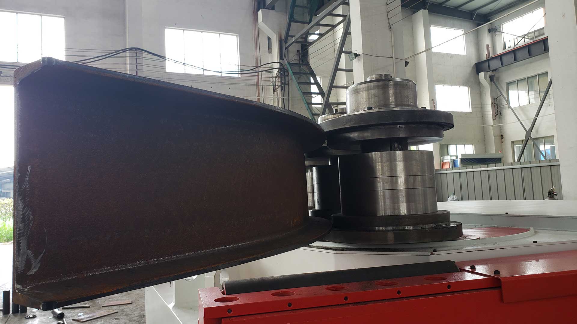 C Channel bending machine, Channel beam bending machine